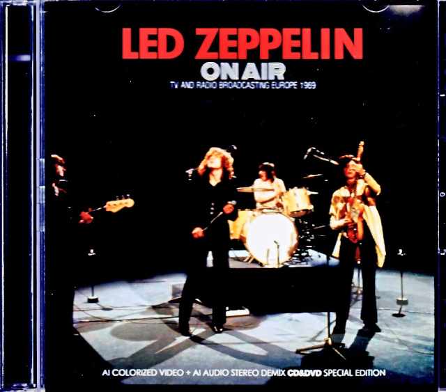 Led Zeppelin レッド・ツェッペリン/TV and Radio Broadcasting Europe 1969