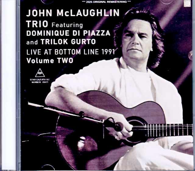 John McLaughlin Trio ジョン・マクラフリン/NY,USA 1991 Late Show Complete