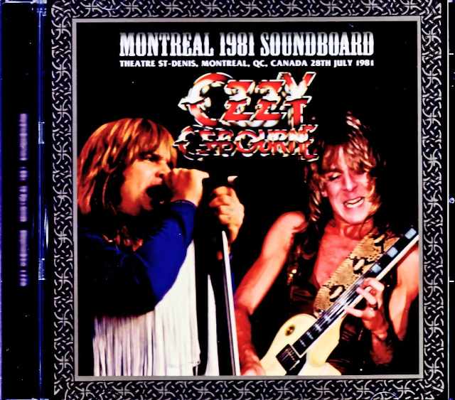 Ozzy Osbourne Randy Rhoads オジー・オズボーン ランディ・ローズ/Canada 07.28.1981 ...