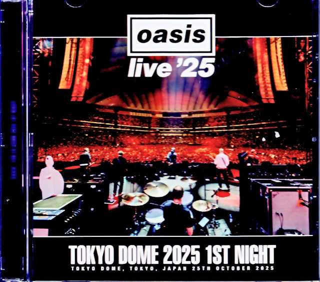 Oasis オアシス/Tokyo,Japan 10.25.2025 Complete Stand Seat Near Speaker Rec ...