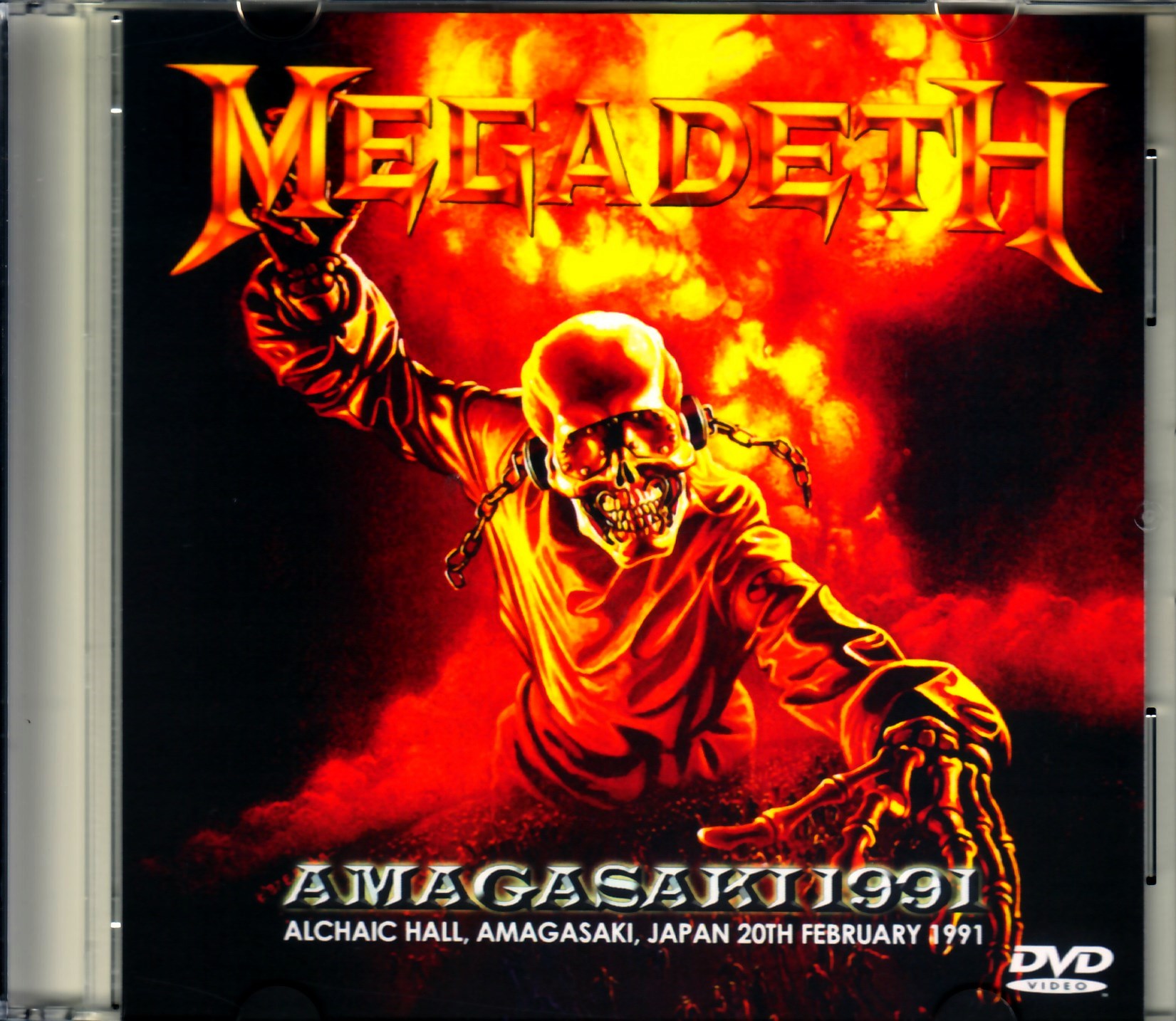 Megadeth メガデス/Hyogo,Japan 1991