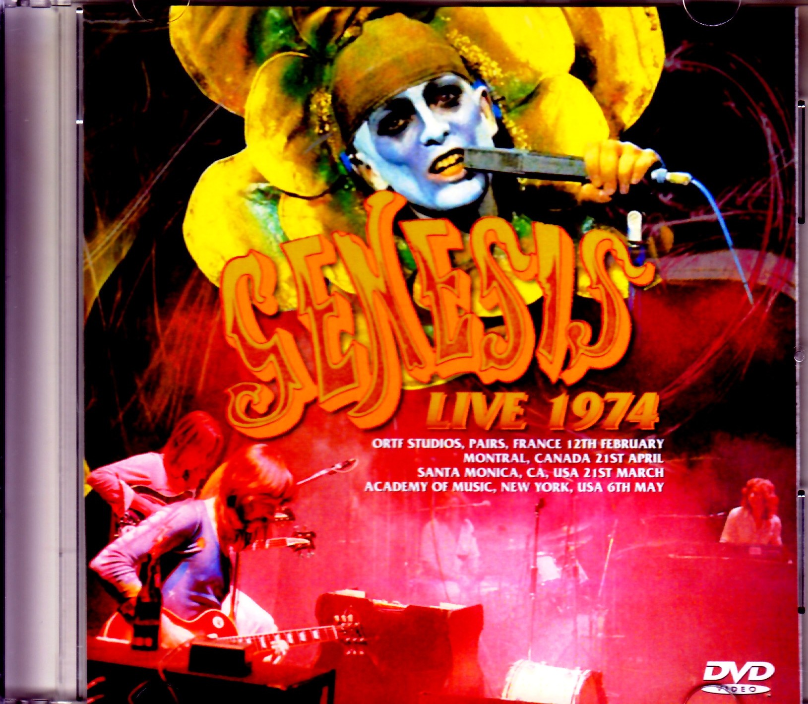Genesis ジェネシス/Live Film Compilations from 1974 Tour