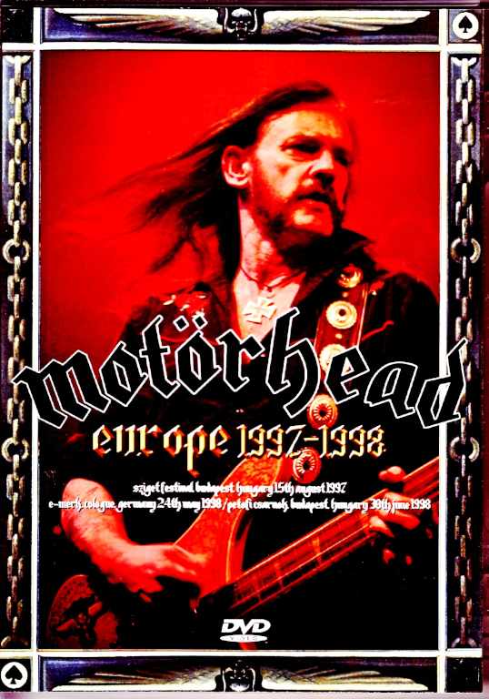 Motorhead モーターヘッド/Europe Tour Collection 1997-1998