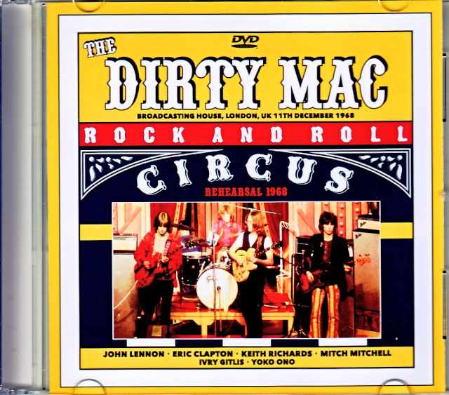 John Lennon Eric Clapton,Keith Richards ジョン・レノン/Dirty Mac London,UK ...