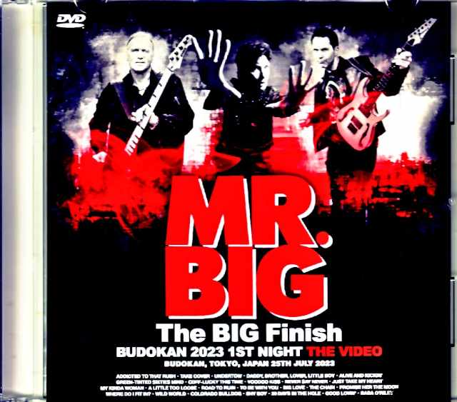 Mr. Big ミスター・ビッグ/Tokyo,Japan 7.25.2023 Complete Jewel Version