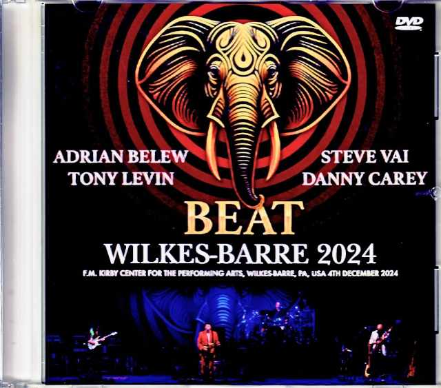 Beat Adrian Belew,Tony Levin,Steve Vai ビート/PA,USA 2024 Complete Jewel ...