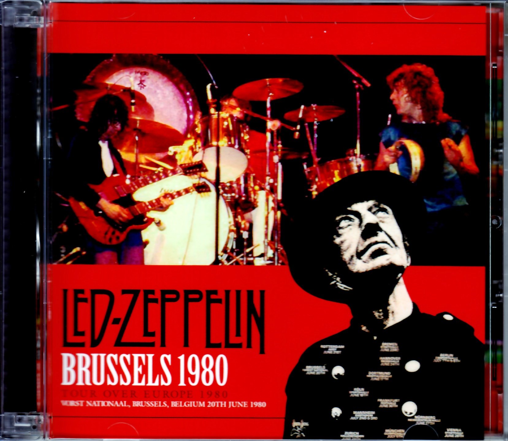 Led Zeppelin レッド・ツェッペリン/Belgium 1980 monotone-extra コレクターズCD・DVD・Blu ...