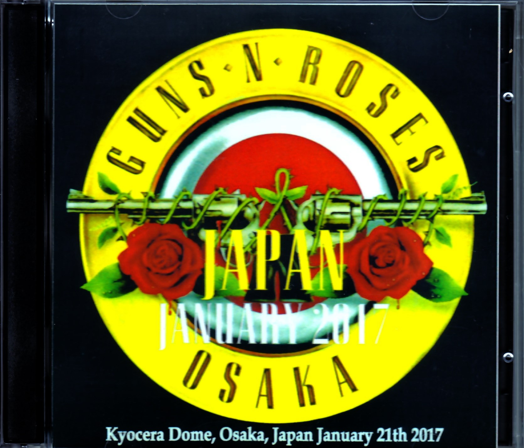Guns N’ Roses ガンズ・アンド・ローゼス/Osaka,Japan 2017 monotone-extra コレクターズCD・DVD ...