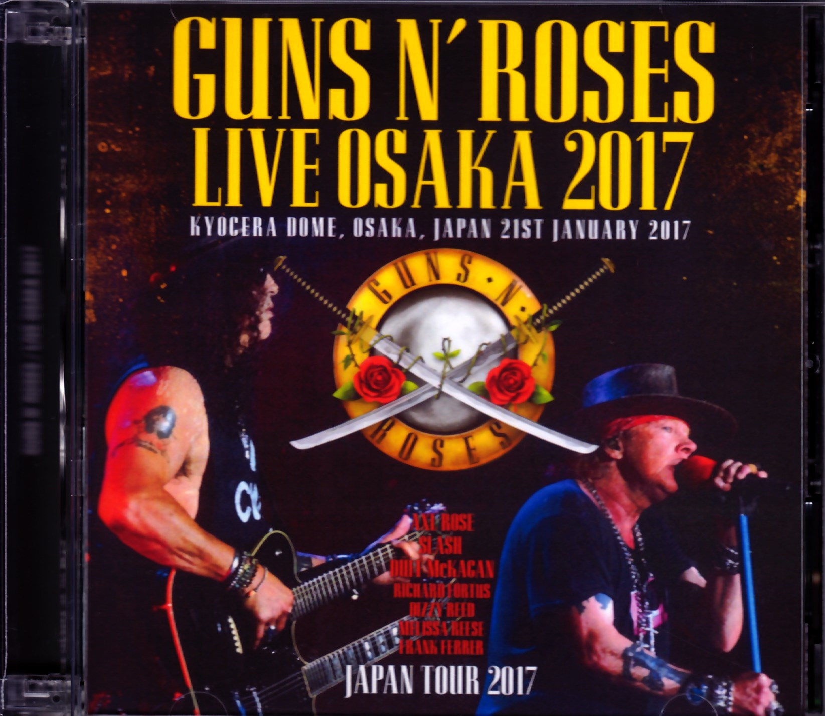 Guns N’ Roses ガンズ・アンド・ローゼス/Osaka,Japan 2017A monotone-extra コレクターズCD ...