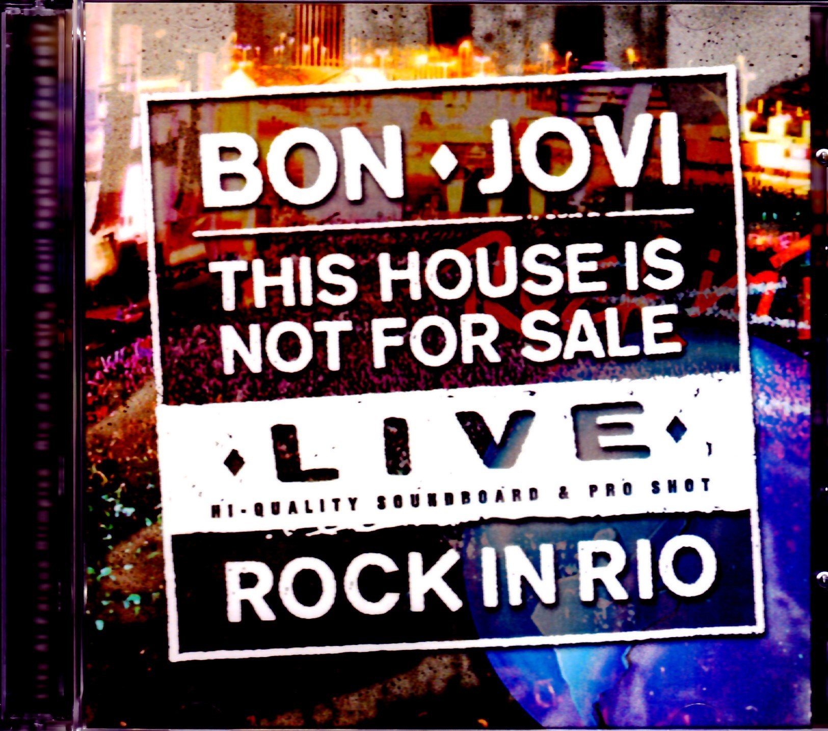 Bon Jovi ボン・ジョヴィ/Brazil 2017 S & V monotone-extra コレクターズCD・DVD・Blu-ray ...