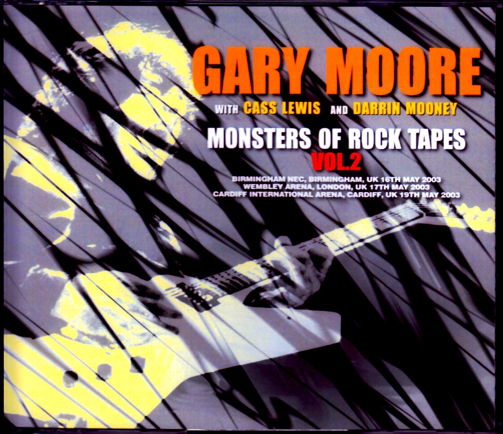 Gary Moore ゲイリー・ムーア/UK 2003 Monsters of Rock Vol.2 monotone-extra ...