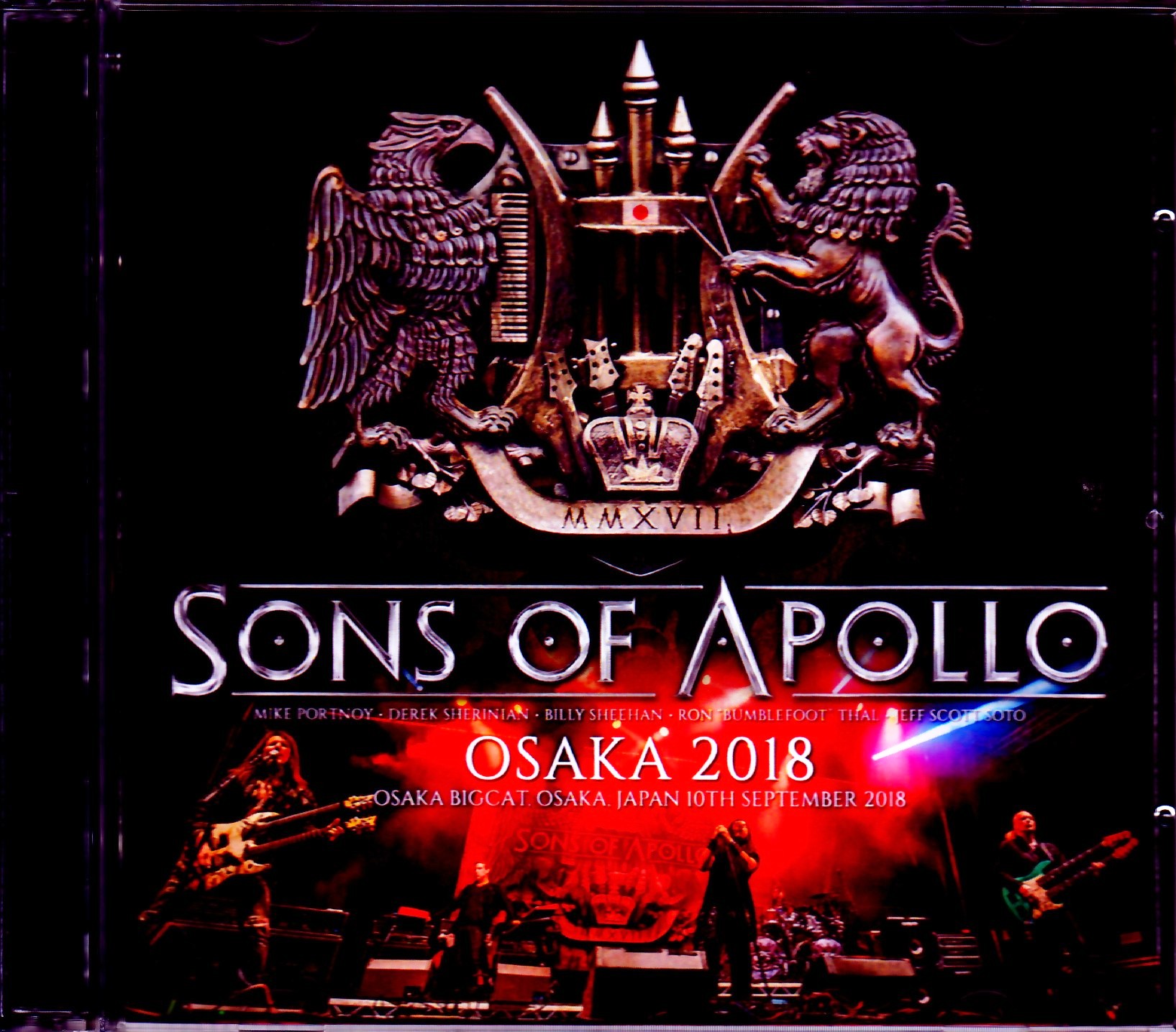 Sons of Apollo サンズ・オブ・アポロ/Osaka,Japan 2018