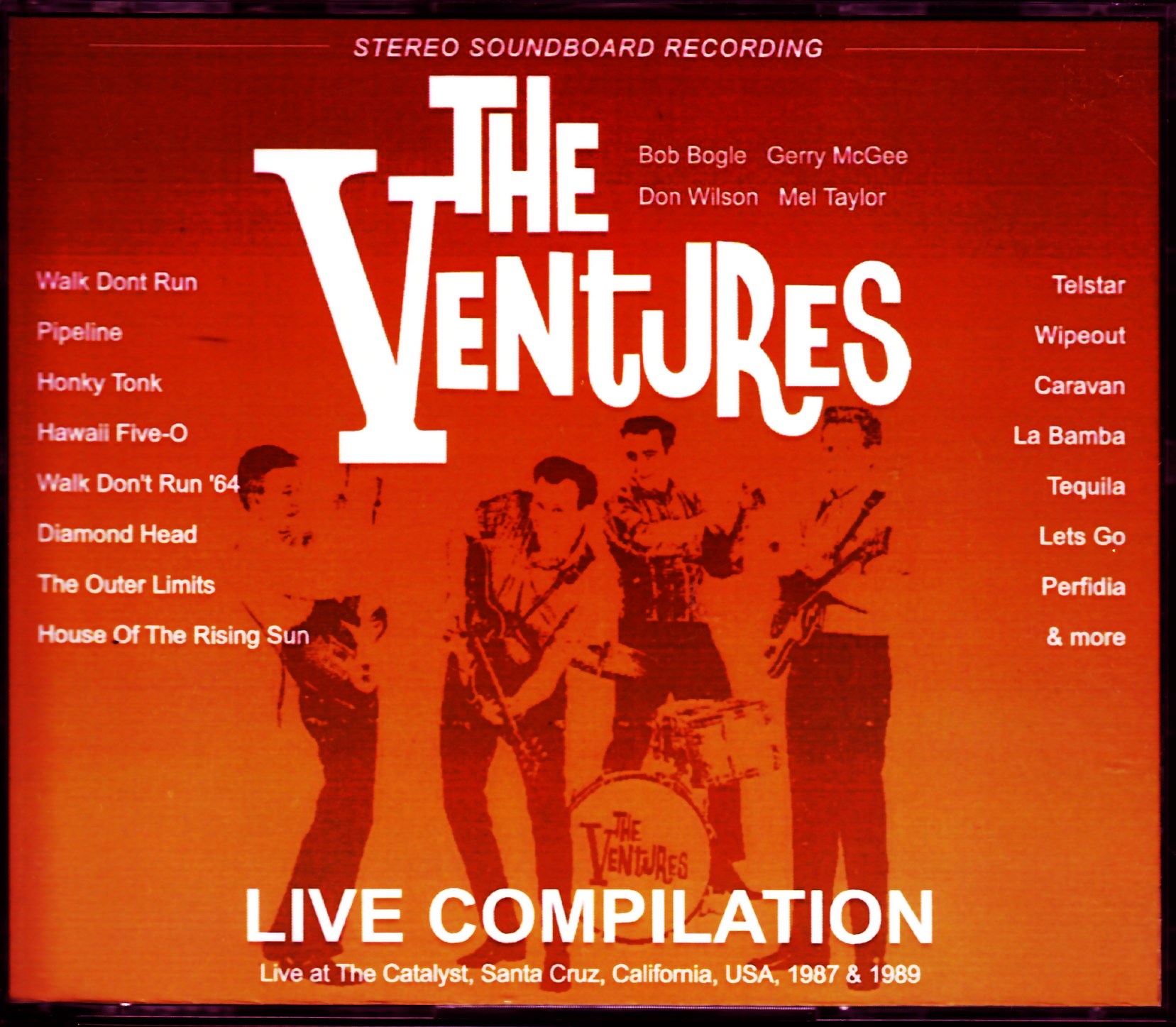 Ventures ベンチャーズ/CA,UA 1987 monotone-extra コレクターズCD・DVD・Blu-ray・洋楽通販専門店