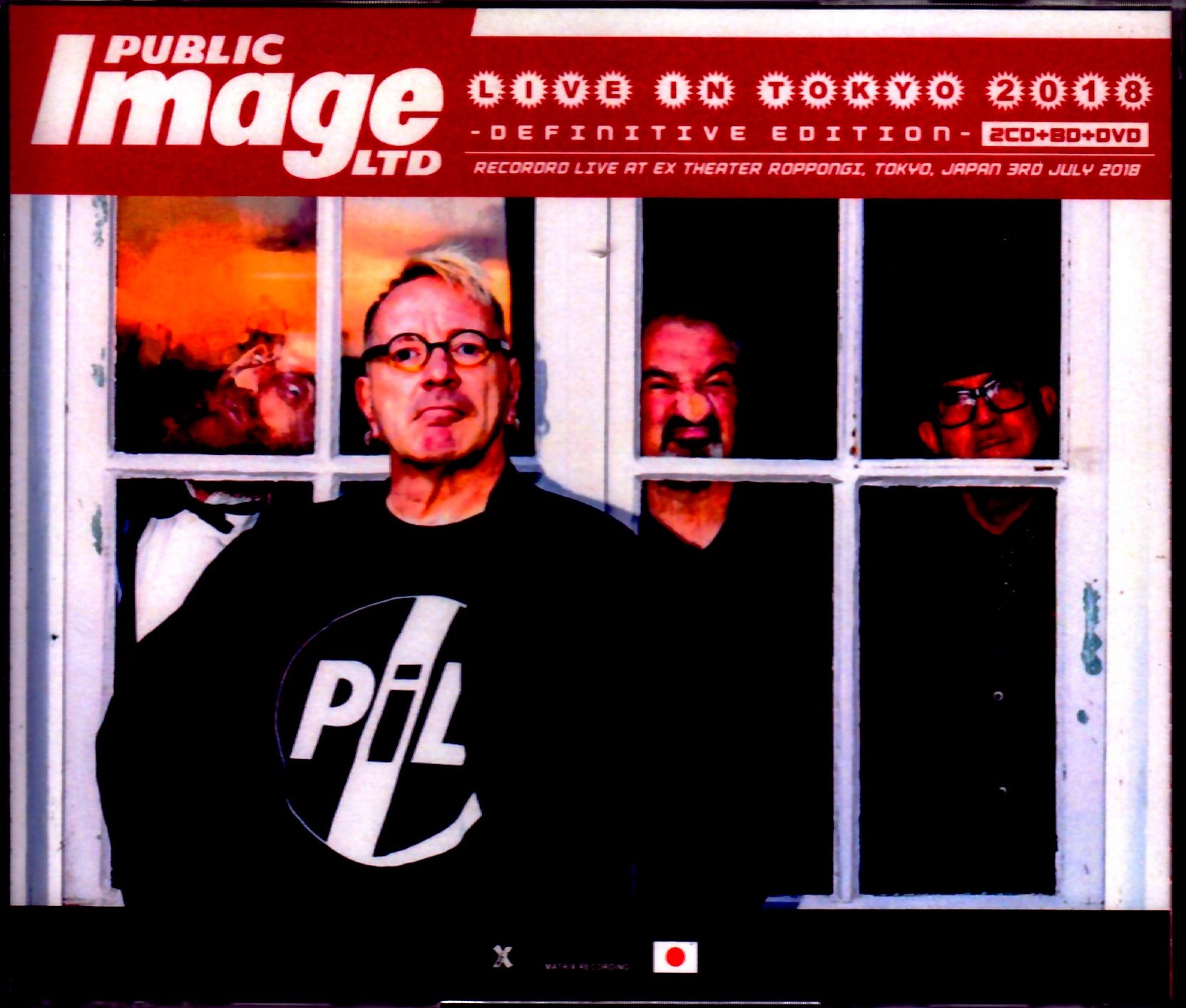 PIL Public Image LTD パブリック・イメージ・リミテッド/Tokyo,Japan 2018 S & V IEM Matrix ...