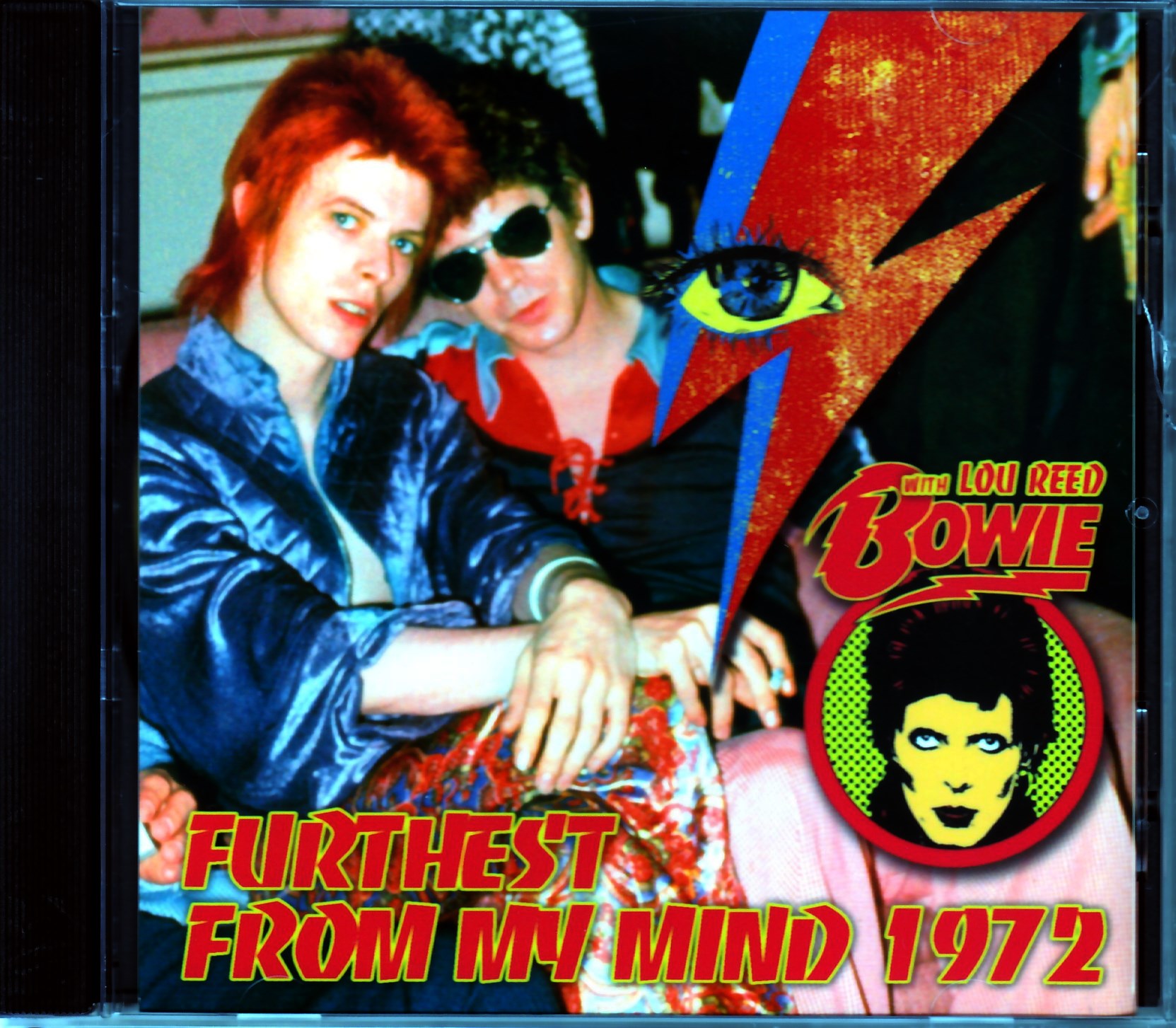 David Bowie,Lou Reed デヴィッド・ボウイ/OH,USA 1972