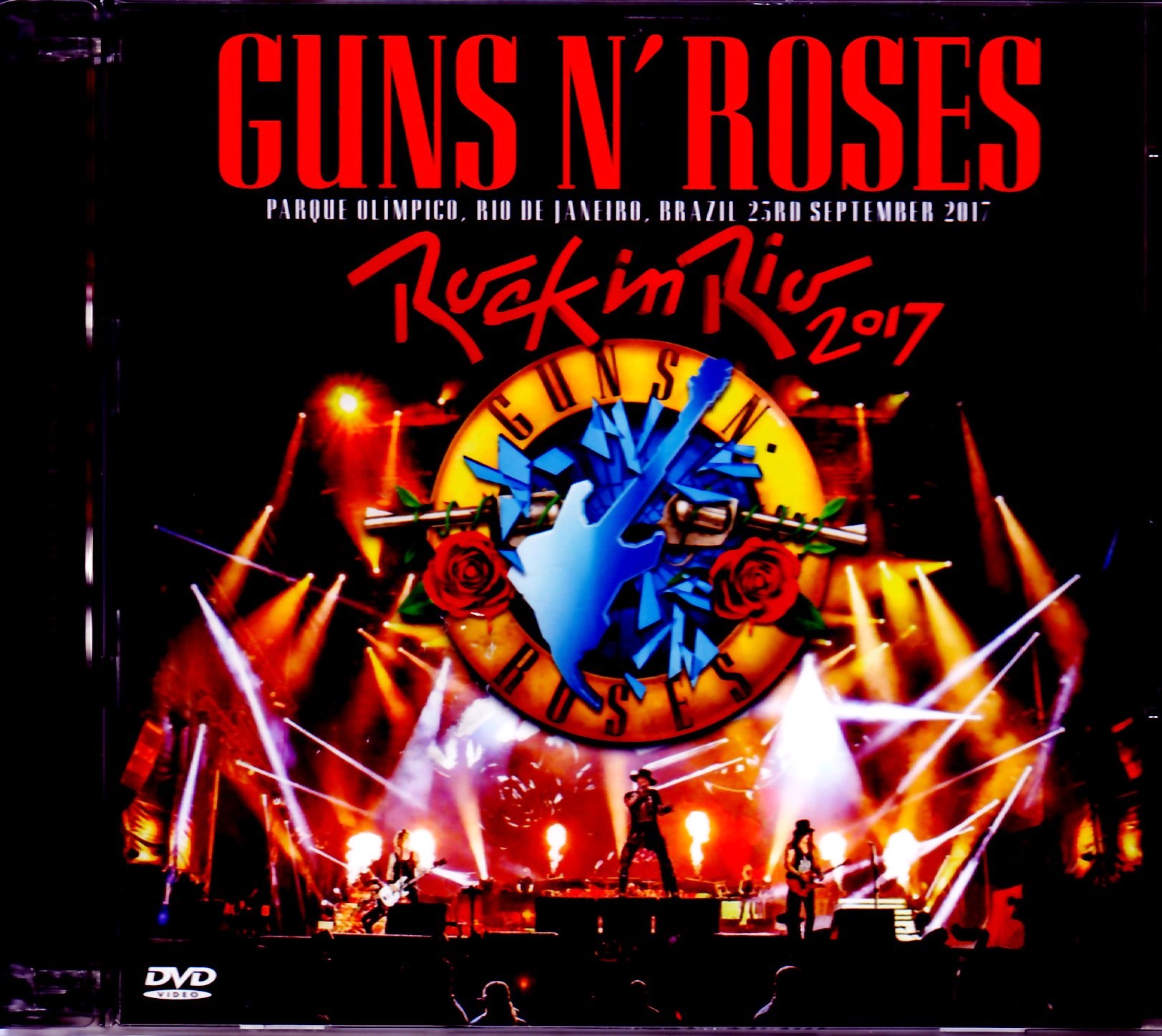Guns N’ Roses ガンズ・アンド・ローゼス/Brazil 2017 monotone-extra コレクターズCD・DVD・Blu ...