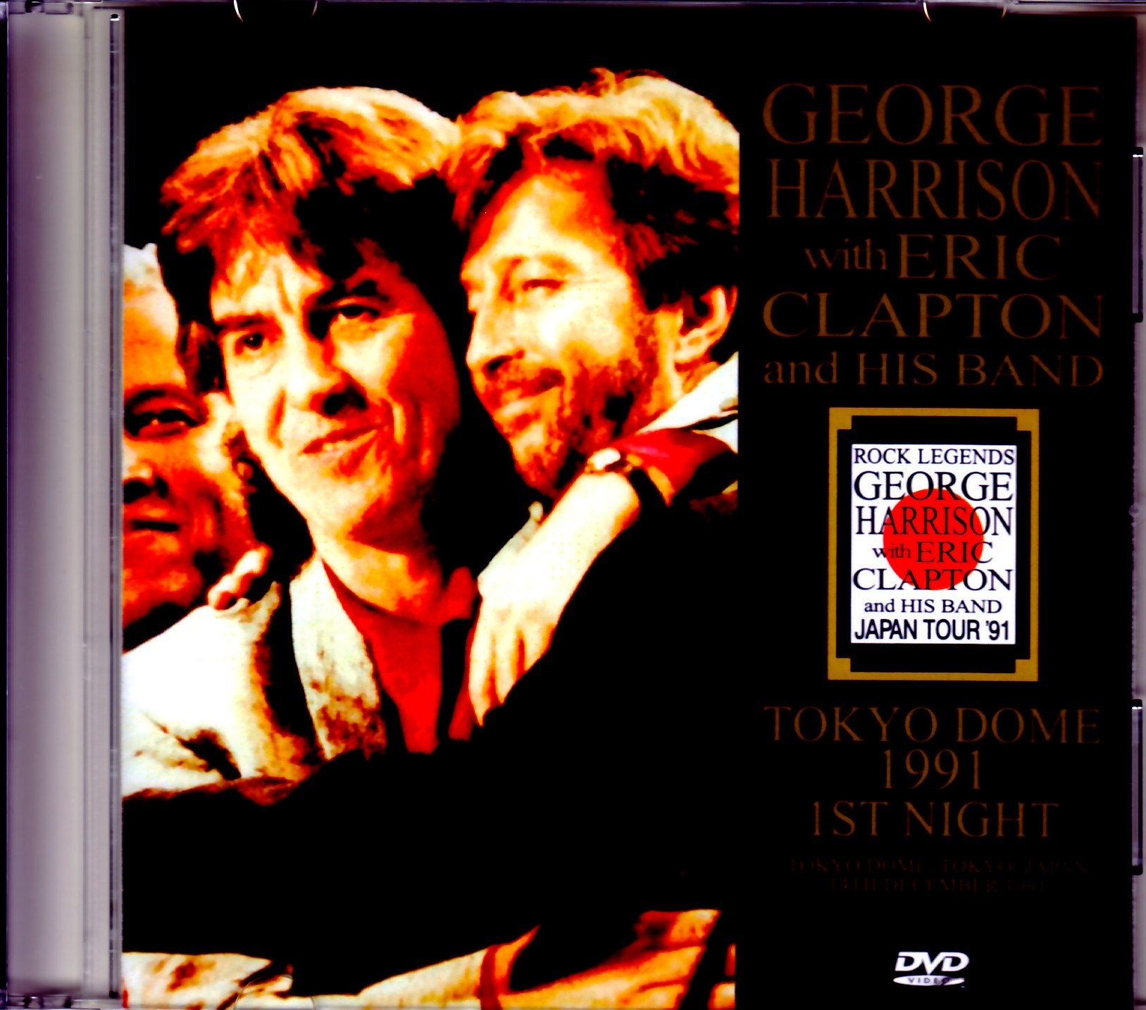 George Harrison,Eric Clapton ジョージ・ハリソン/Tokyo,Japan 12.14.1991