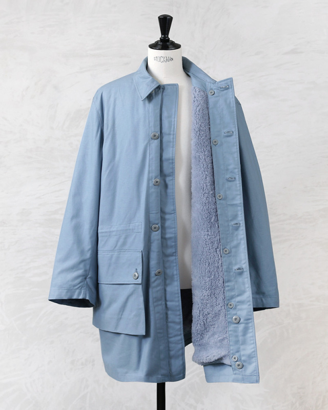 ミリタリー 卸売 仕入れ 問屋 実物 新品 デッドストック スウェーデン軍 CIVILFORSVARET M-59 フィールドコート ライト ...