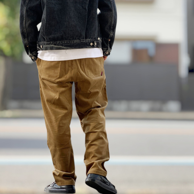Gramicci / CORDUROY LOOSE TAPERED RIDGE PANTS