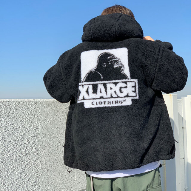XLARGE / BOA FLEECE ZIP-UP JACKET