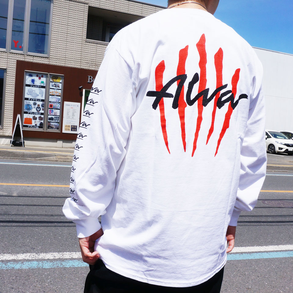 TONY ALVA / SCRACH LOGO L/S Tee