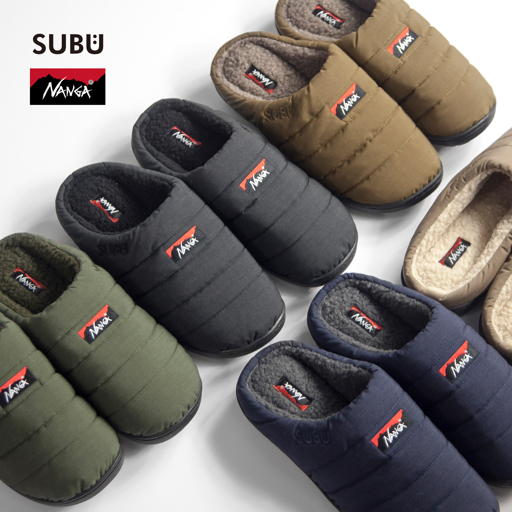 NANGA ナンガ SUBU スブ HINOC ヒノック ウィンターサンダル スリッポン ボアサンダル メンズ レディース