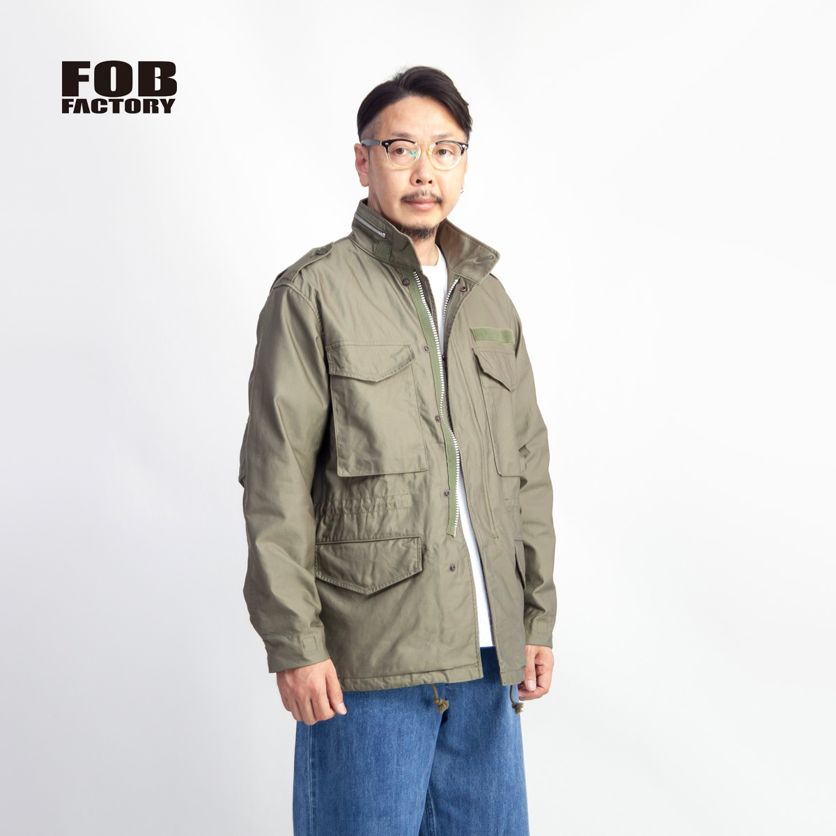 FOB FACTORY FOBファクトリー M-65 フィールドジャケット 日本製 メンズ