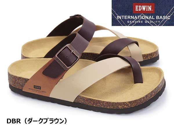 エドウィン メンズ サンダル EB1003 コンフォート トング 紳士 EDWIN INTERNATIONAL BASIC マイスキップ