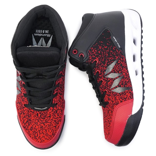 マンダム メンズ 安全靴 マンダムニット 002 ミッドカット 鋼製先芯 踵衝撃吸収 耐油性 通気 MANDOM KNIT 002 マイスキップ