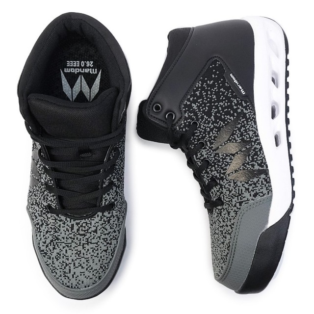 マンダム メンズ 安全靴 マンダムニット 002 ミッドカット 鋼製先芯 踵衝撃吸収 耐油性 通気 MANDOM KNIT 002 マイスキップ