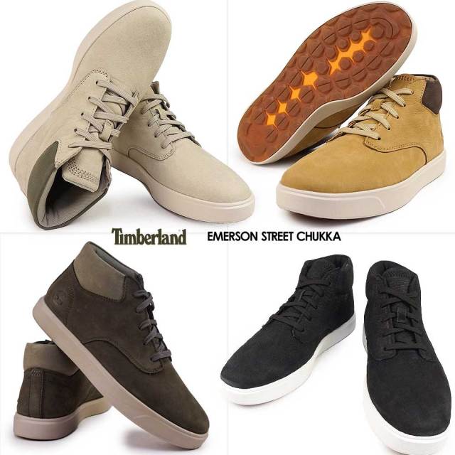 ティンバーランド メンズ スニーカー エマソン ストリート チャッカ