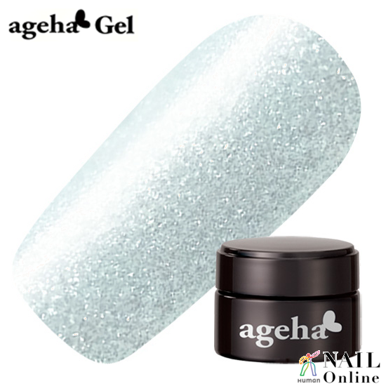 【ageha Gel】 コスメカラー 400 (グリッター 濃度2) ホワイトスノー 2.7g ヒューマンアカデミー公式オンラインショップ NAILOnline