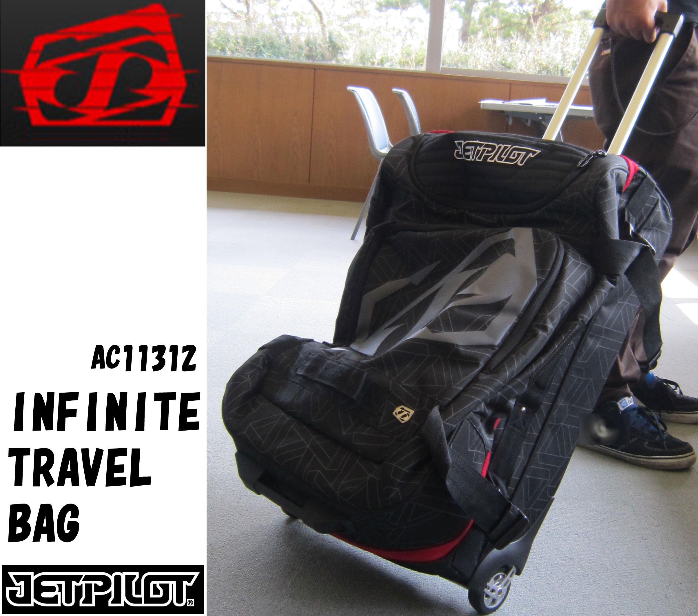【送料無料・15％OFF】JETPILOT INFINITE TRAVEL BAG jetpilot infinite bag ジェット ...