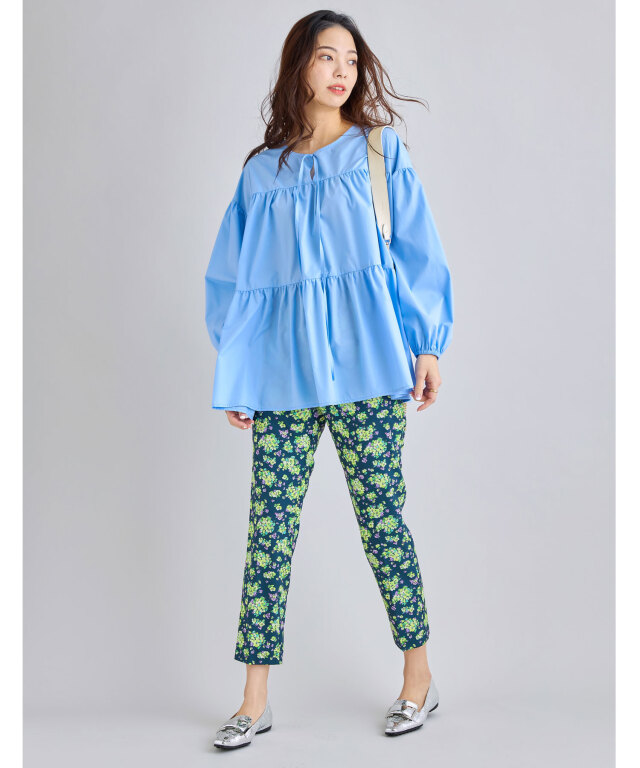 【佐藤匠さん着用】フラワーサテンプリントパンツ