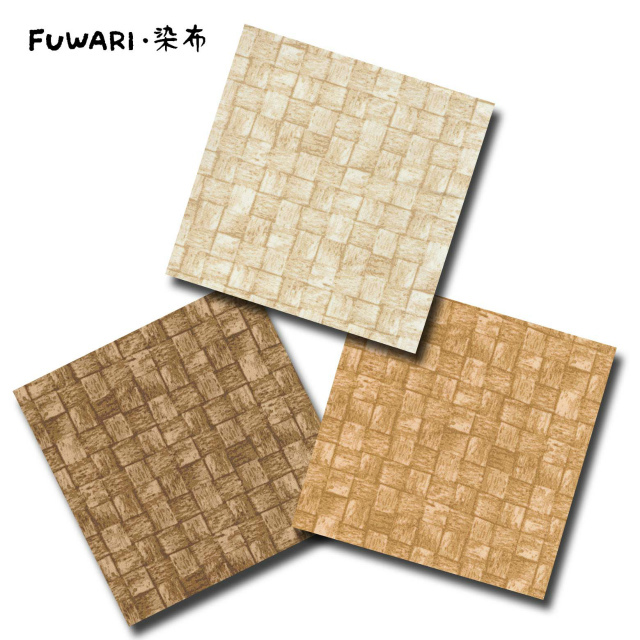 FUWARI・染布 シリーズ 1m単位切り売り オックス プリント NEWバスケット 竹カゴ 3色あります 生地 布 男の子 女の子 シンプル おしゃれ バスケット カゴ