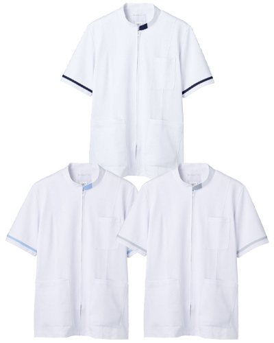 72-858_72-850_72-854_72-856 MONTBLANC メンズ ジャケット半袖 ナースウェアドットコム