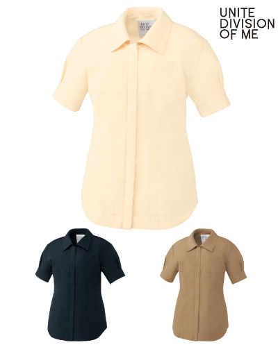 DOM-0025 ファスナ―スクラブ（半袖）[女] UNITE DIVISION OF ME(ユナイト デビジョン オブ エムイー) ナースウェアドットコム