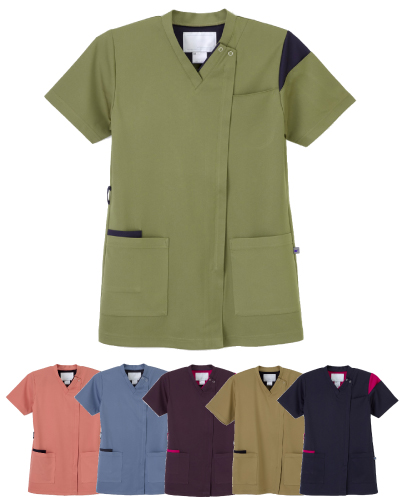 RF-5472 ナガイレーベン(nagaileben) 男女兼用スクラブ ナースウェアドットコム