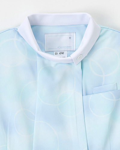 CI-4742 ナガイレーベン(nagaileben)「ゆらぎ」レディス上衣 白衣・看護衣・介護服・エステウェア・受付事務服の通販ショップ ...