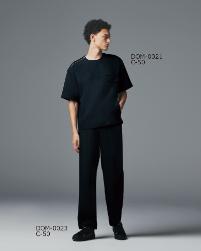 DOM-0020 スクラブ（半袖） 男女兼用 UNITE DIVISION OF ME(ユナイト デビジョン オブ エムイー) ナースウェアドットコム