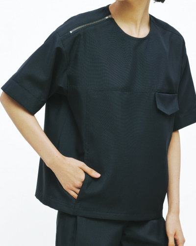 DOM-0021 スクラブ（半袖） 男女兼用 UNITE DIVISION OF ME(ユナイト デビジョン オブ エムイー) ナースウェアドットコム