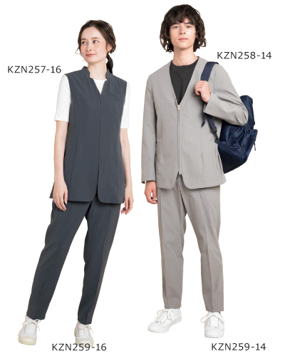 KZN258 ジャケット（男女兼用） KAZEN (カゼン) ナースウェアドットコム