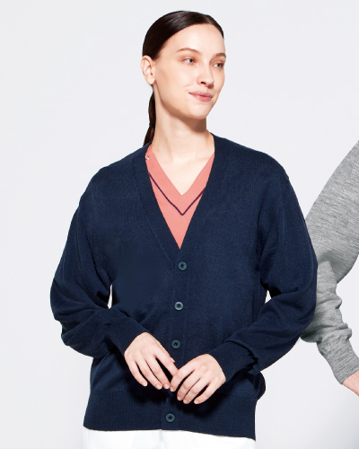 【QUOカード】MZ-0502 カーディガン 男女兼用 ミズノ(mizuno) ナースウェアドットコム