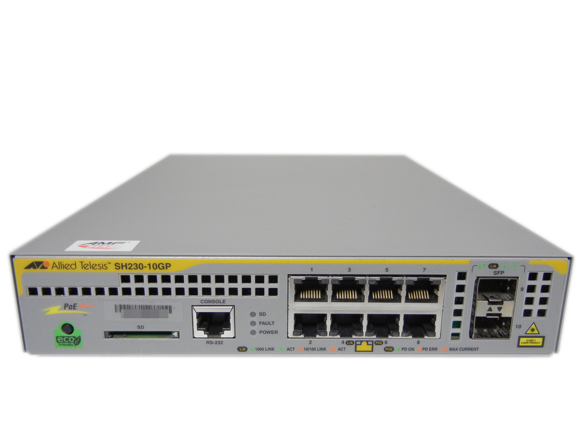 【中古】AT-SH230-10GP Allied Telesis