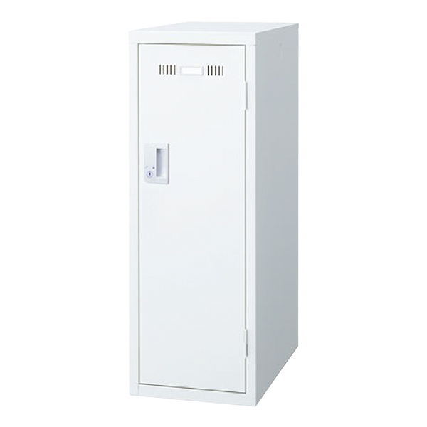 1人用ミニロッカー/連結タイプ/ダイヤル錠/SLDK-M1-D/幅317×奥行515×高さ896mm/ブラック/SLDシリーズ/79722