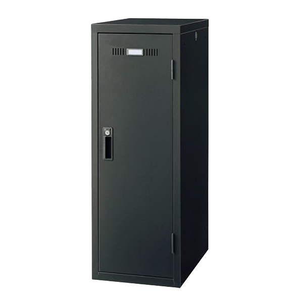 1人用ミニロッカー/シリンダー錠/SLK-M1/幅317×奥行515×高さ896mm/ニューグレー/SLKシリーズ/64497