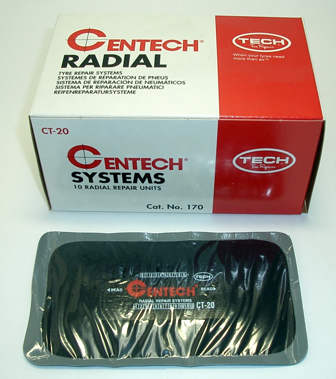 テック ＃170 CT-20 ラジアルパッチ 大西商会