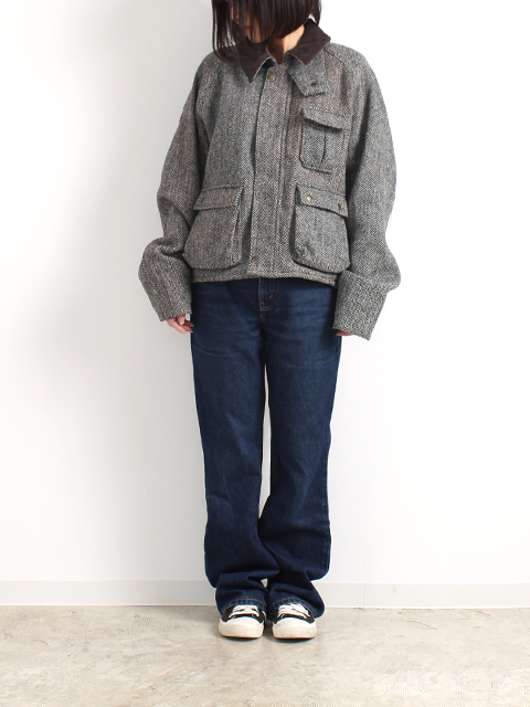 TWEED REMAKE WADING JACKET yoused-OIKOS 毎日を楽しく豊かにする洋服・雑貨を取り扱う正規代理店