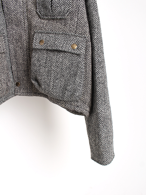 TWEED REMAKE WADING JACKET yoused-OIKOS 毎日を楽しく豊かにする洋服・雑貨を取り扱う正規代理店