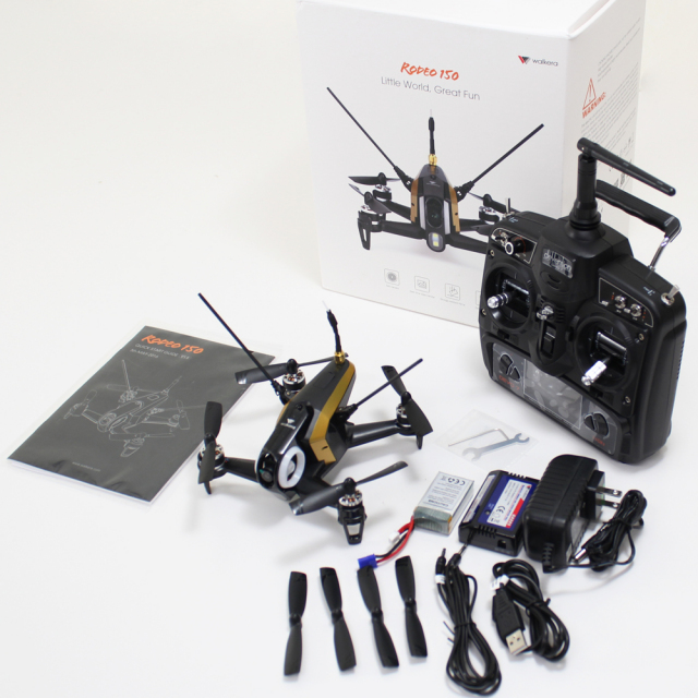 室内FPVドローン ORI RC WALKERA Rodeo 150 ワルケラ 純正 カメラ 充電器 付き Devo7 セット RTF (rodeo150) 【技適・電波法認証済/プロポ説明書 ...